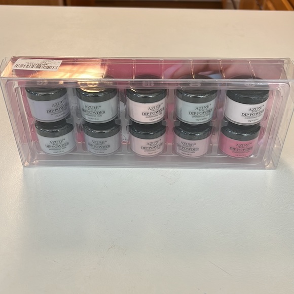 azure beauty | Makeup | Azure Beauty Nail Dip Powder Set Colors | Poshmark